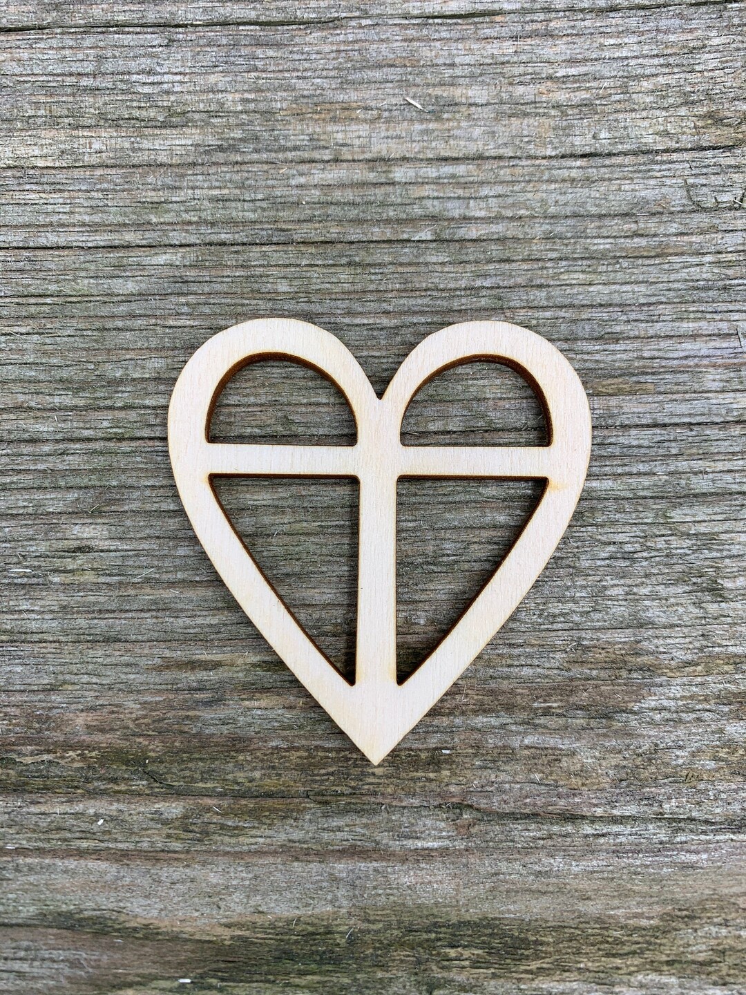 Wooden Window, Heart Window Frame, Fairy Window, Elf Door Window, Doll ...