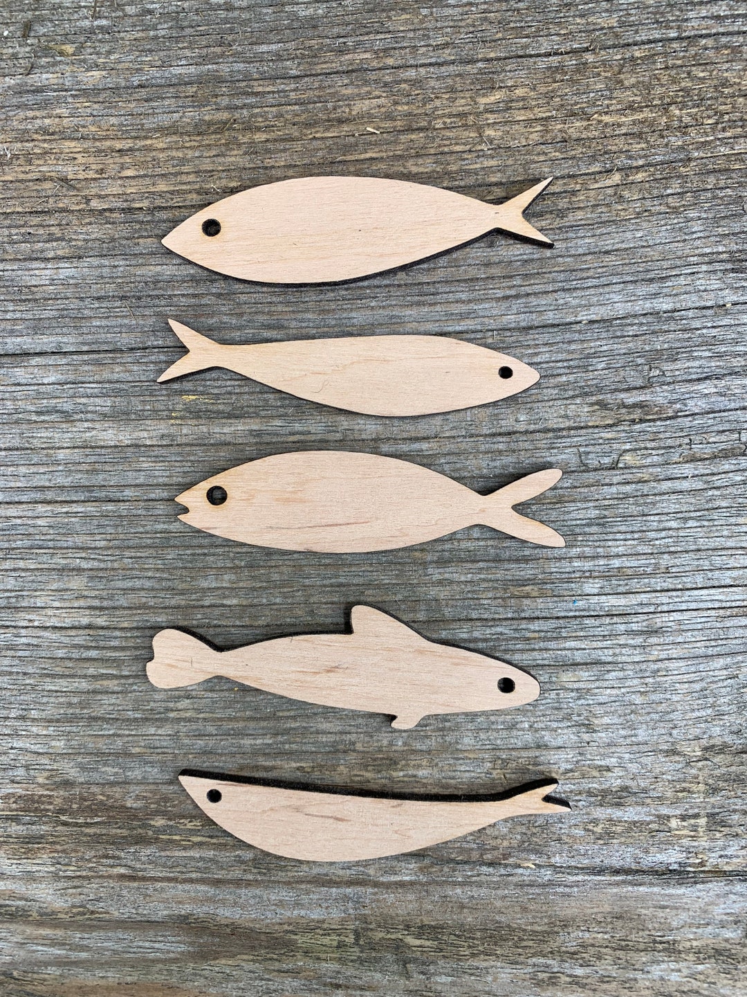 Wooden Fish, Wooden Shapes, Wooden Sardine, Anchovies, Herrings, Fish ...