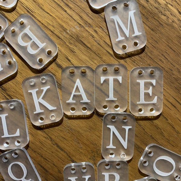 Alphabet Buttons - Etsy