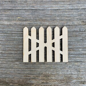Wooden Mini Gate, Fence, Miniature Gate, 2D Wooden Shapes, Shapes for ...