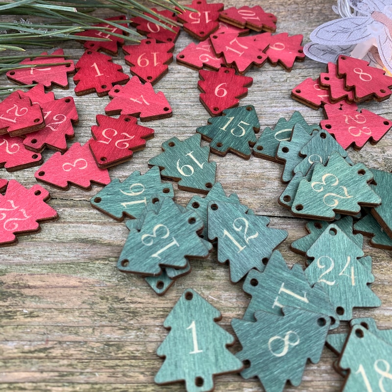 Advent Numbers - Etsy