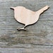 Wooden Bird Shape Wren Various Sizes for Crafts - Etsy