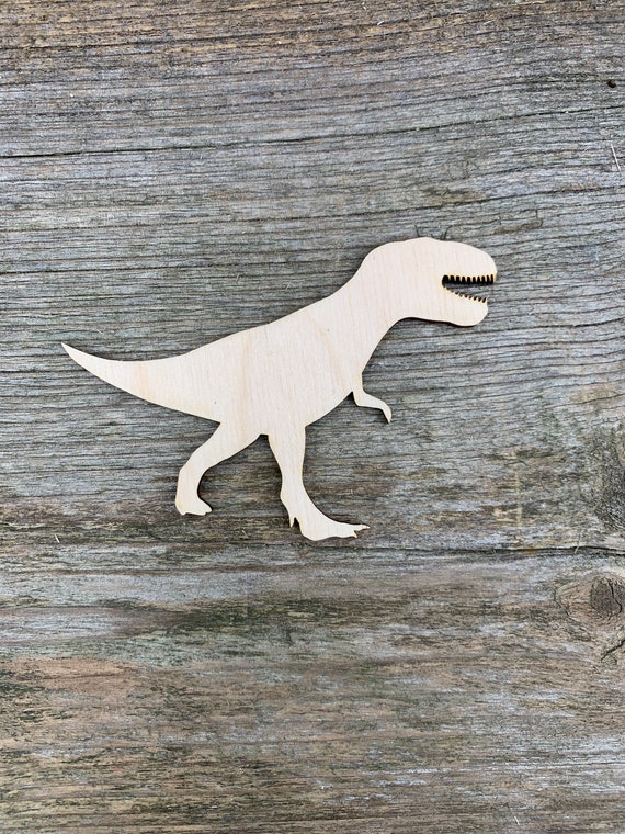 Wooden Tyrannosaurus Rex T-rex Dinosaur Jurassic Park - Etsy