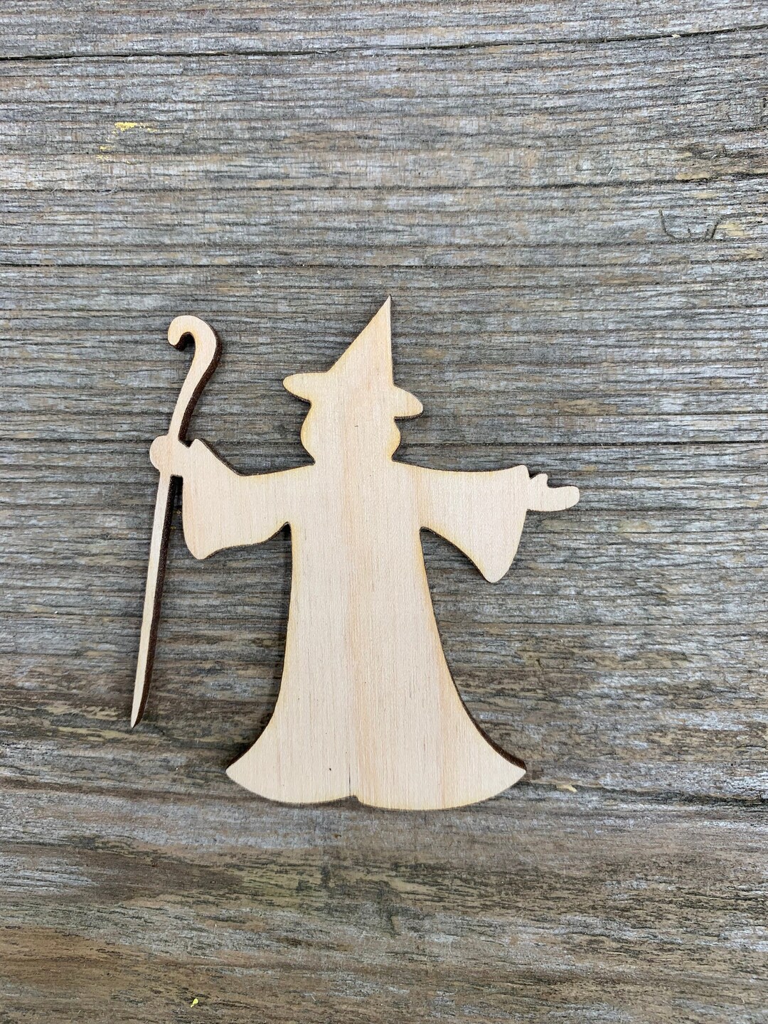 Wooden Wizard Shape, Various Sizes, for Crafts , Decoration, Natural ...