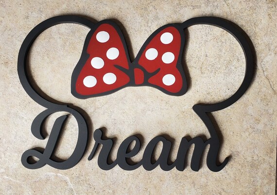 Minnie Dream Wall Art | Etsy