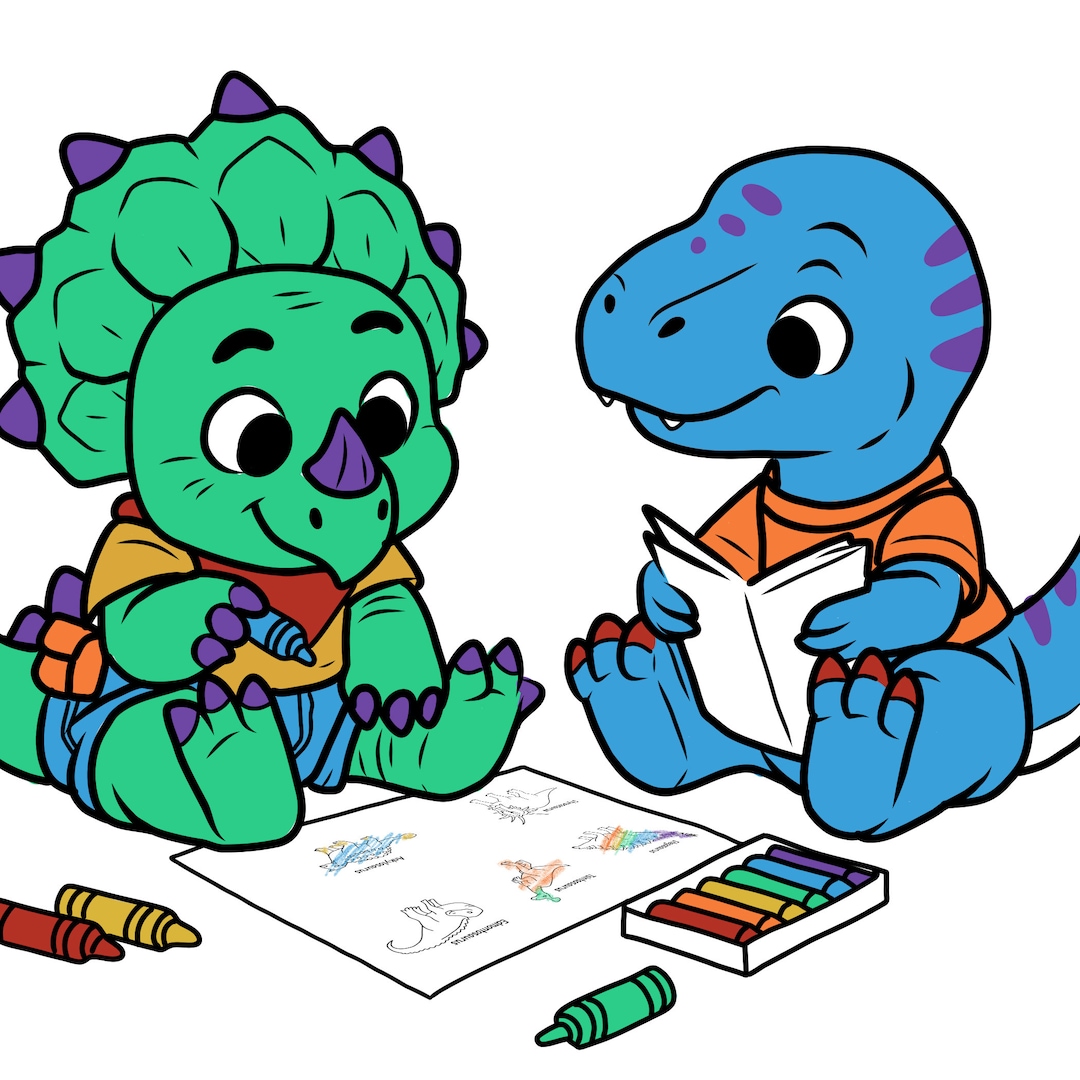 Dinosaur Chart for Kids: Printable Toy and Teaching Tool - Etsy