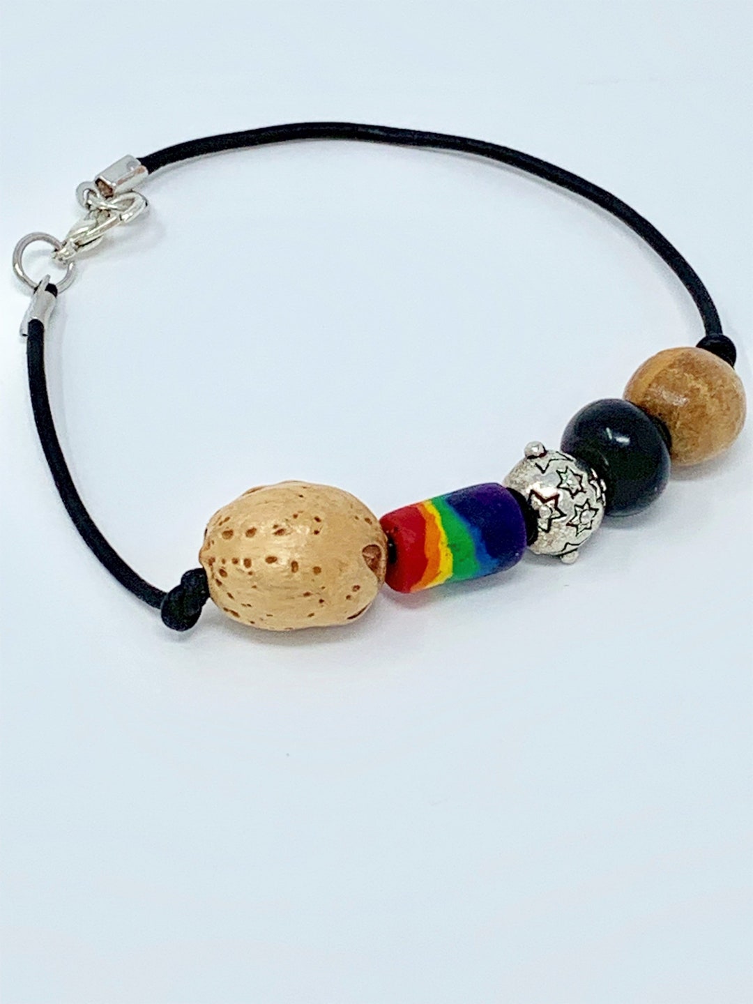 Leather Covenant Bracelet - Etsy