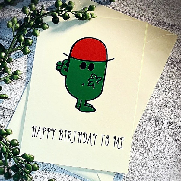 Mr Men Birthday Card - Etsy UK