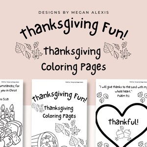 Thanksgiving Bible Verse Coloring Pages for Kids - Printable Faith ...