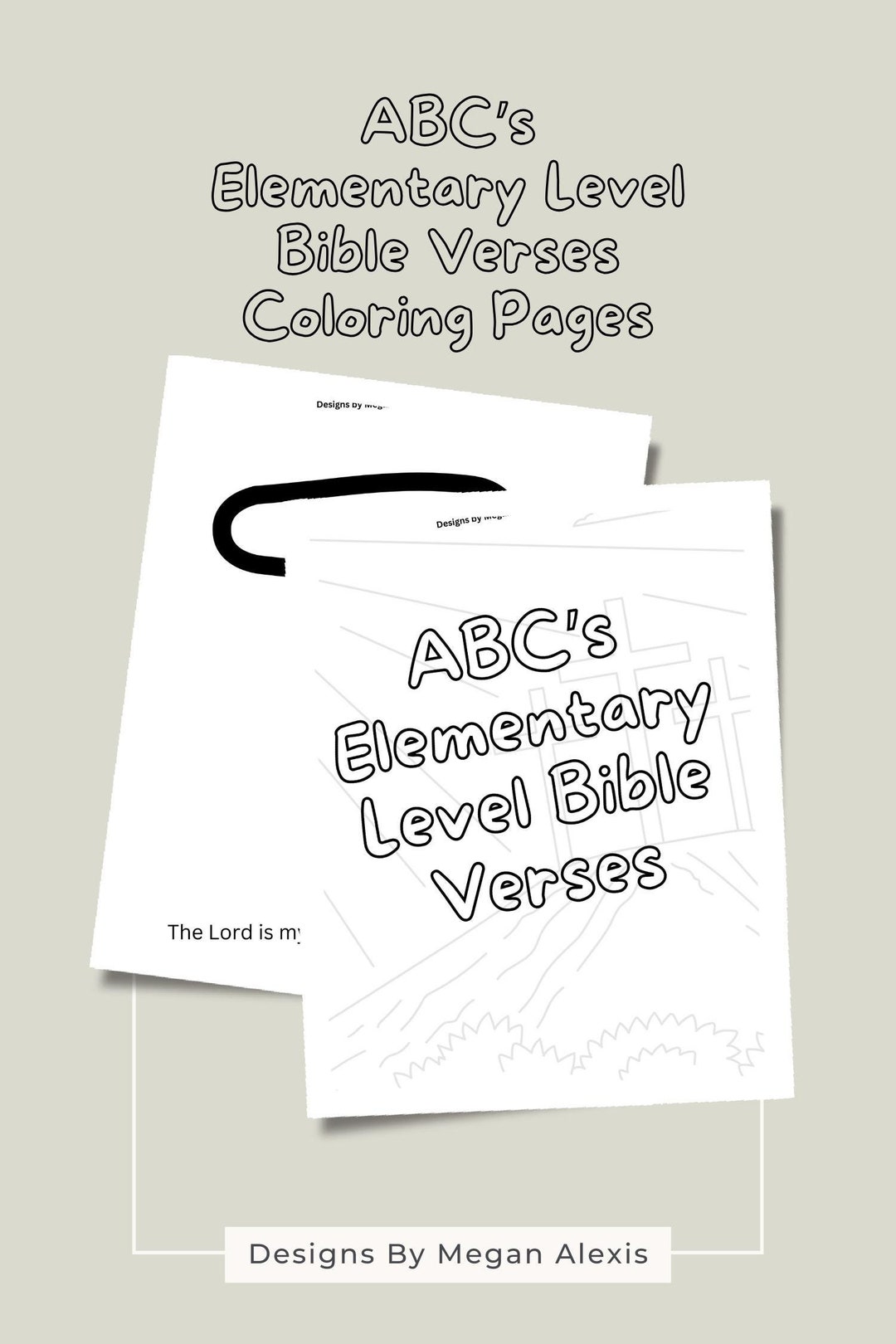 Abcs of Bible Verses for Elementary Kids - Christian Scripture Memory ...