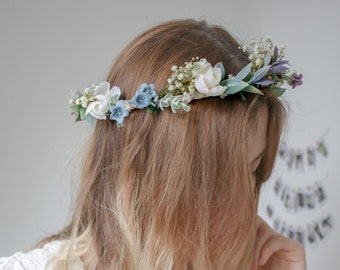 Silk Flower Crown | Etsy