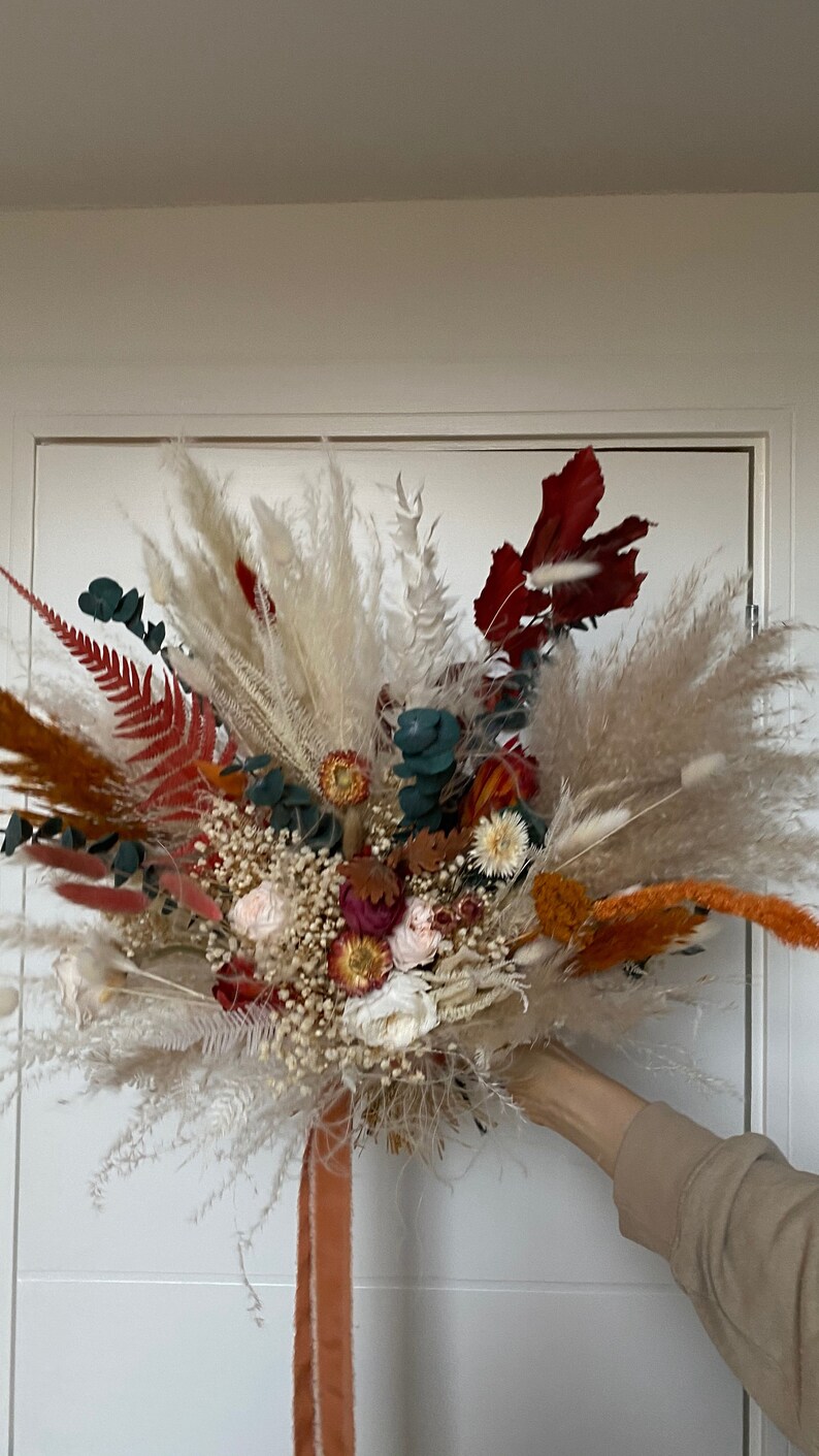Autumn Boho Bouquet All Preserved and Dried Flowers / Fall - Etsy