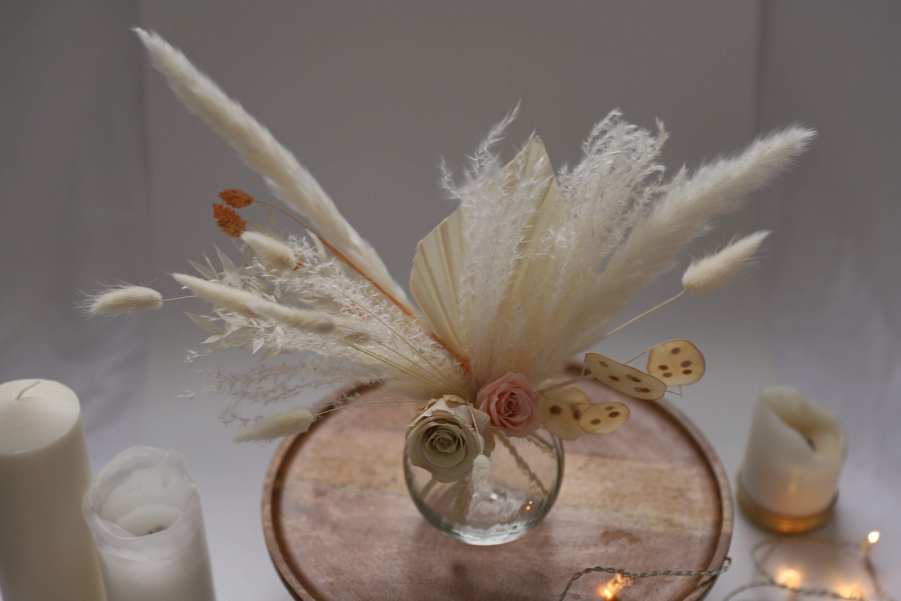 Preserved Rose Floral Vase Arrangement / Eternal Blooms Dried | Etsy