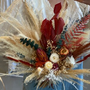 Autumn Boho Bouquet All Preserved and Dried Flowers / Fall - Etsy