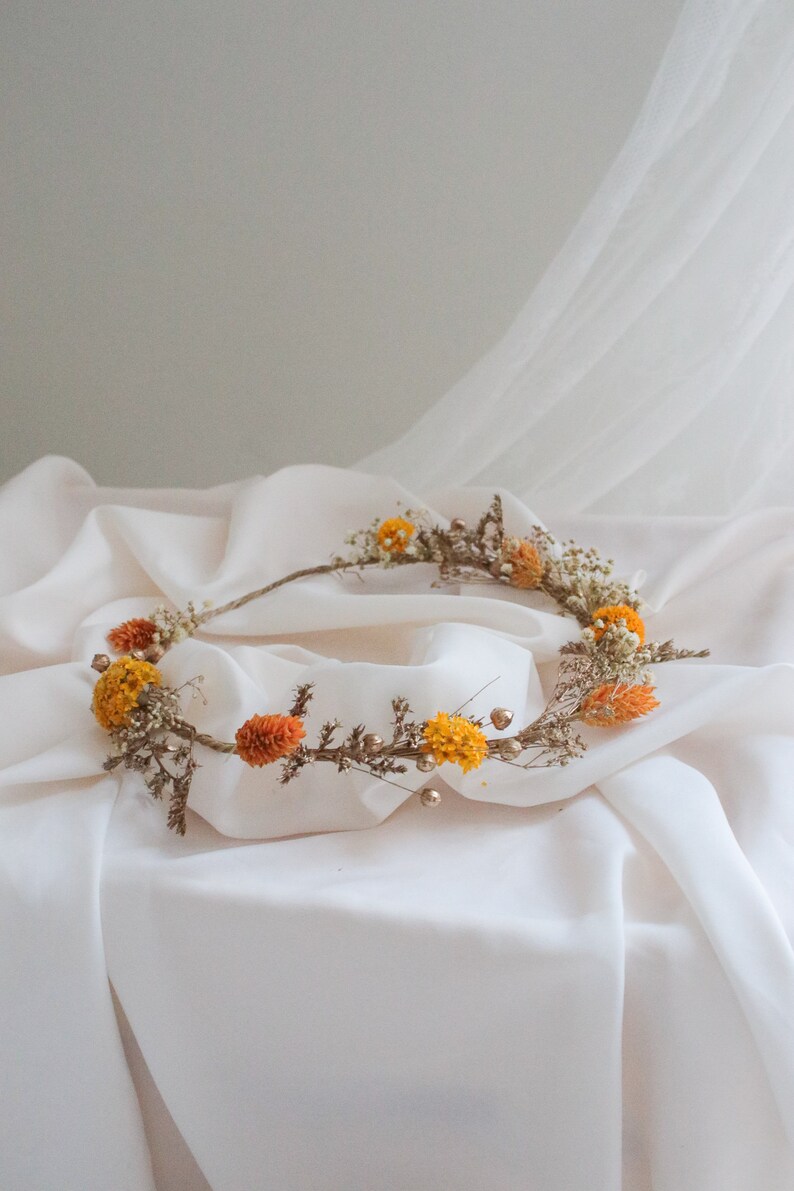 Autumn Wedding Halloween Crown Fall Crown Christmas Wedding - Etsy