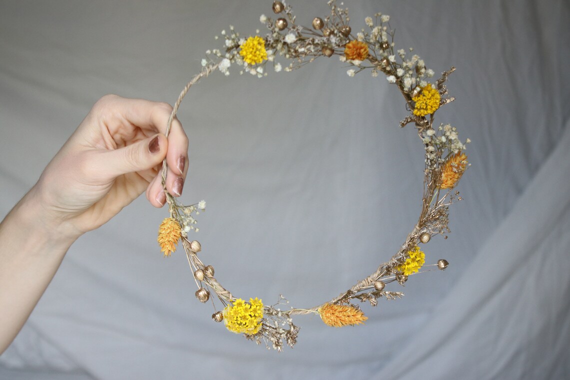 Autumn Wedding Halloween Crown Fall Crown Christmas Wedding | Etsy