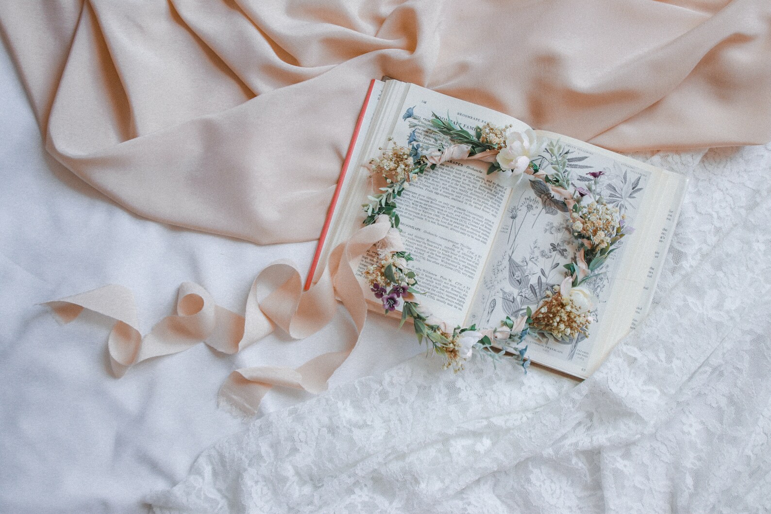 Vintage Flower Crown Bridal Crown Rustic Flower Crown Dusty | Etsy UK