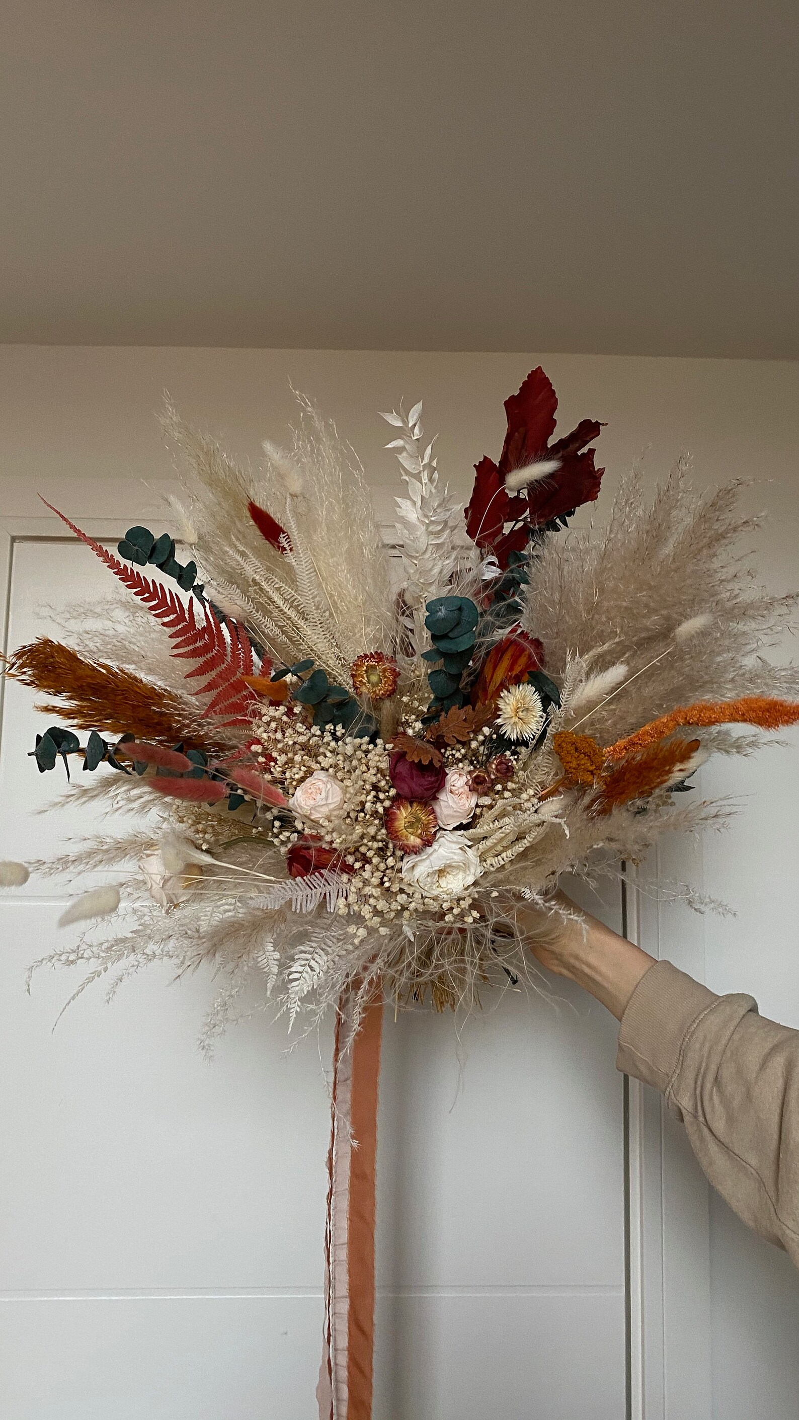 Autumn Boho Bouquet All Preserved and Dried Flowers / Fall - Etsy