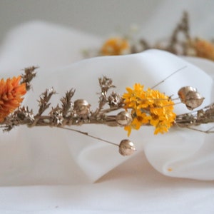 Autumn Wedding Halloween Crown, Fall Crown, Christmas Wedding Crown ...