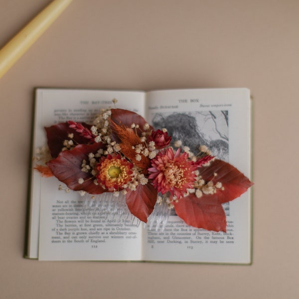 Fall Hair Comb Wedding - Etsy