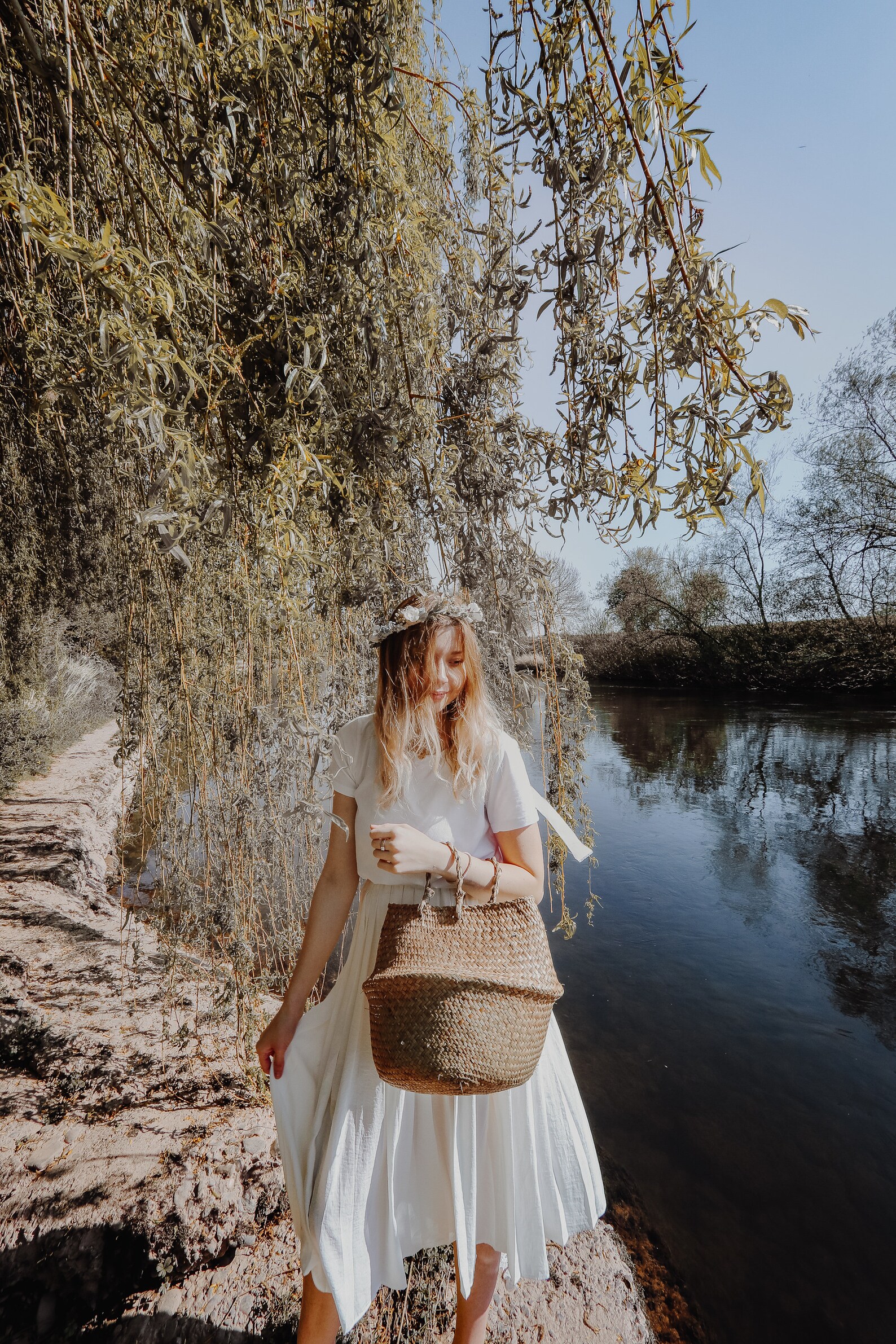 Vintage Flower Crown Bridal Crown Rustic Flower Crown Dusty | Etsy UK