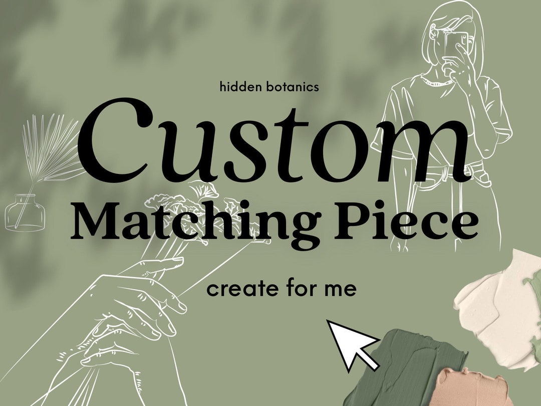 Custom-made Flower Matching Pieces for Any Design / Bespoke Floral ...