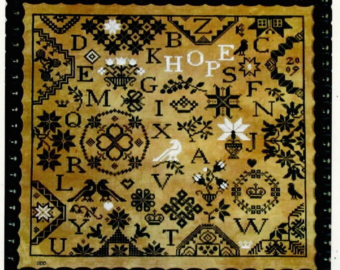 Praiseworthy Stitches - Simple Gifts ~ Hope - Original Design by Pam ...