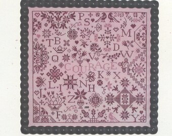 Simple Gifts Courage by Praiseworthy Stitches - Etsy