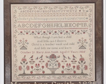 THE SCARLETT HOUSE ann Pegg 1877 Counted Cross - Etsy