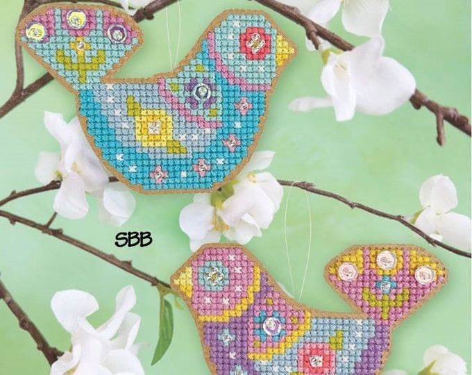 Satsuma Street Springamajig Kit Birds Original Design by Jody Rice - Etsy