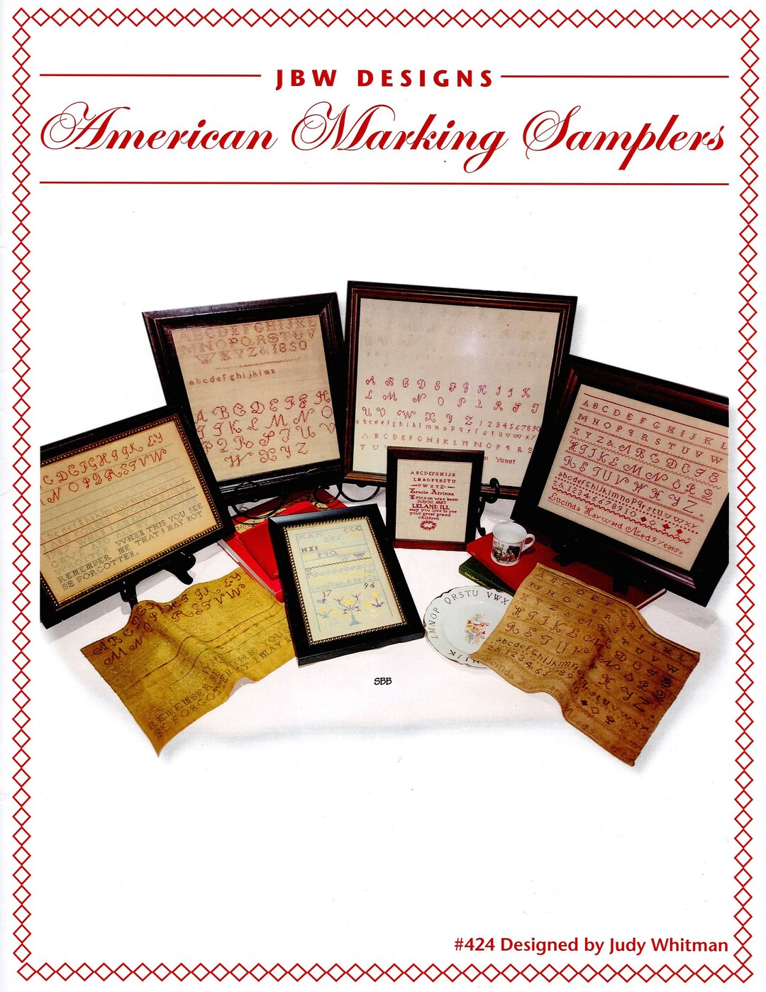 JBW Designs - #424 American Marking Samplers - Antique Sampler ...