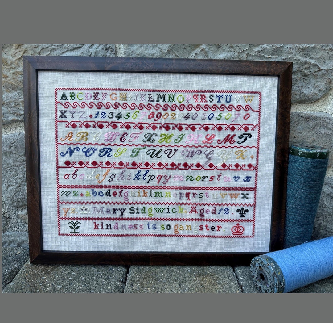 Rebel Stitcher Designs - Mary Sidgwick - Antique Adaptation Design by ...