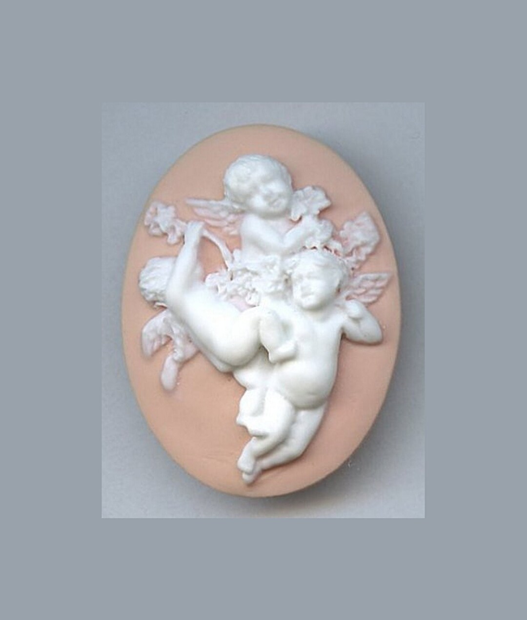 Kelmscott Designs 1" X 1.5" Cherubs on Peach Needle Minder - Etsy