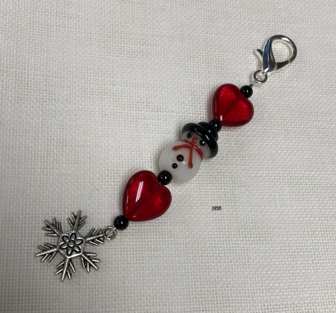 Embellishing Bits ~ Snowman Scissor Fob - Etsy