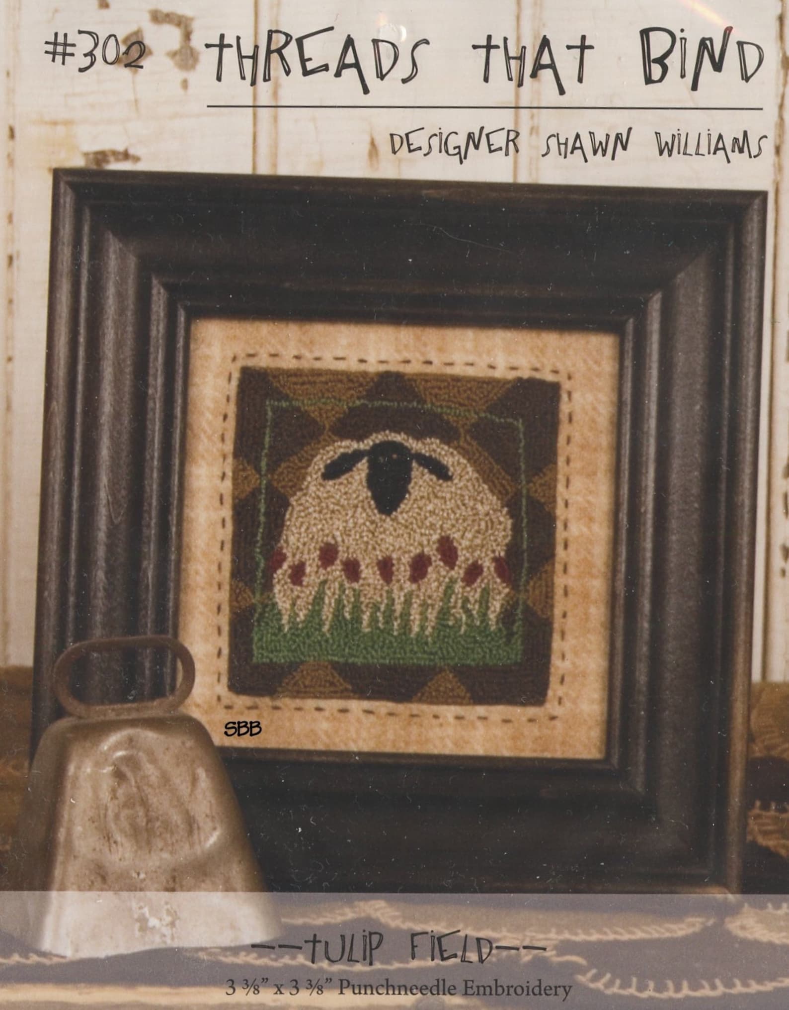 Threads That Bind 302 Tulip Field Punchneedle Pattern - Etsy