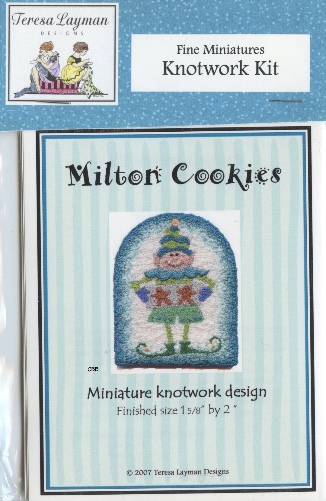Teresa Layman Designs - Miniature Knotwork Kit - Milton Cookies - Etsy