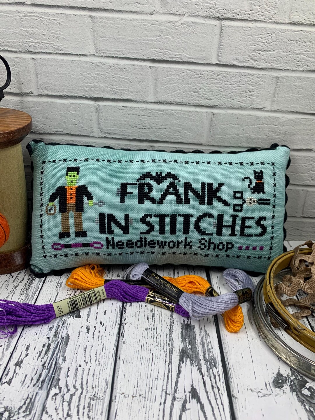 Needle Bling Designs - Frank in Stitches - Original Design by Theresa ...