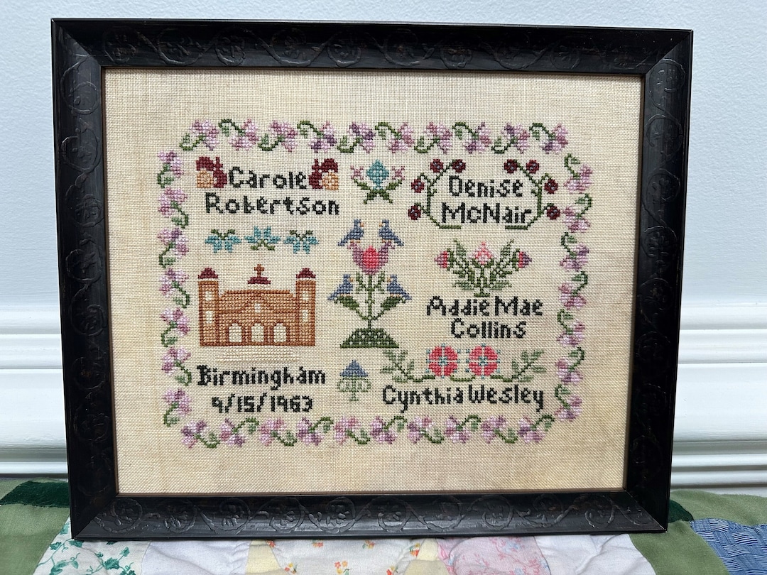 Rebel Stitcher Designs - Birmingham Girls Sampler - Original Design by ...