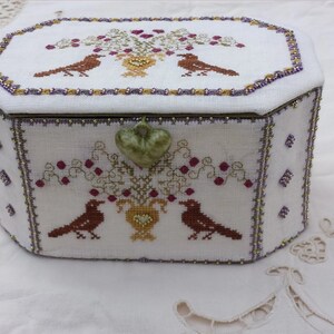 MTV Designs A Tree of Life Sewing Box With Heart Charm Original Design ...