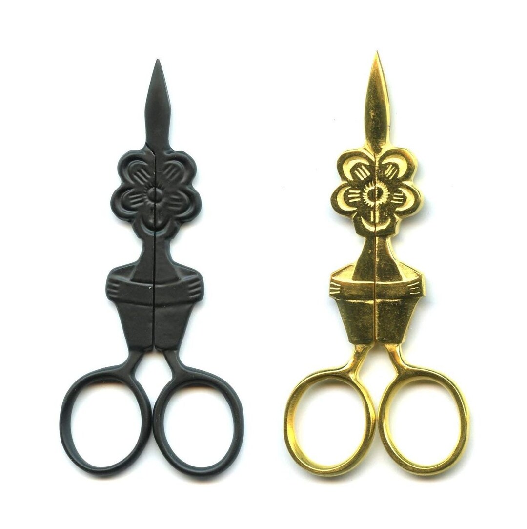 Kelmscott Designs 3.75" Flower Pot Scissors - Etsy