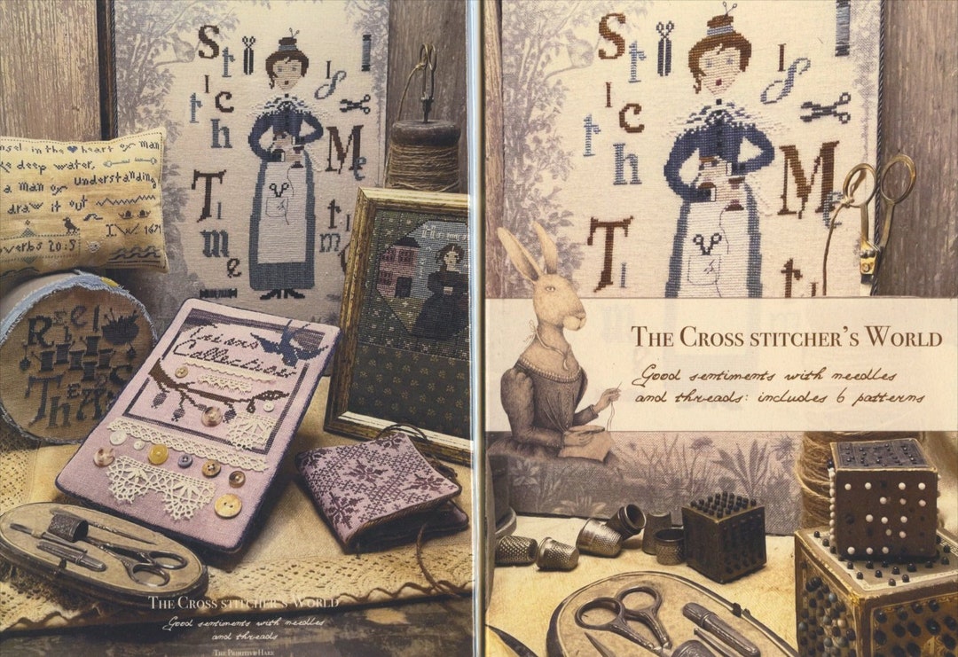 The Primitive Hare - the Cross Stitcher's World (six Designs) - Original Designs by Isabella ...