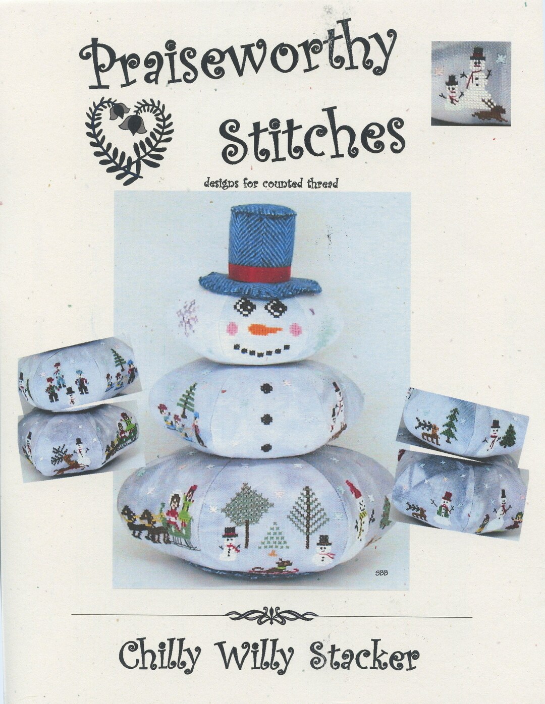 Praiseworthy Stitches Limited Edition Chilly Willy Stacker With Wooden ...