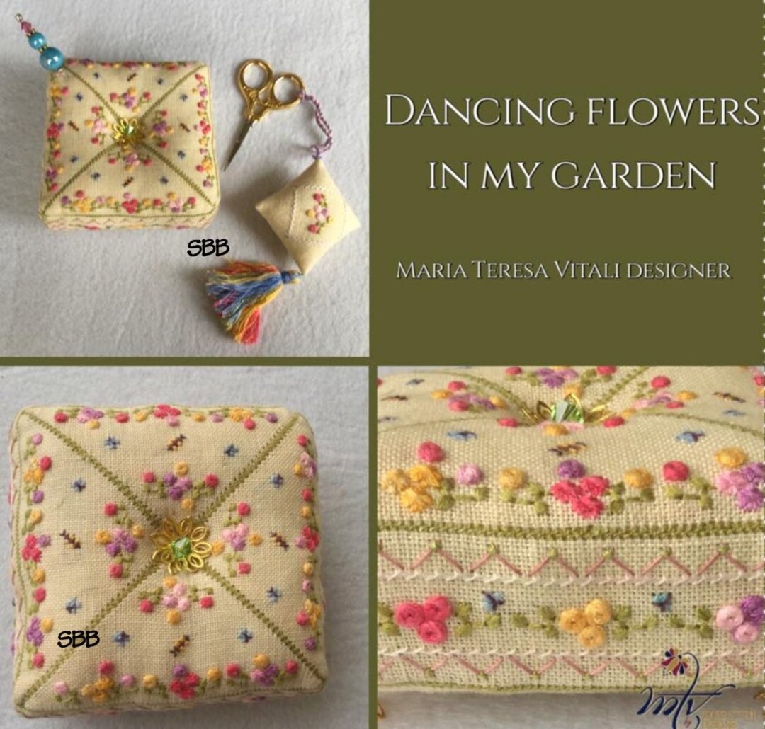 MTV Designs - Dancing Flowers in My Garden - Original Design by Maria ...
