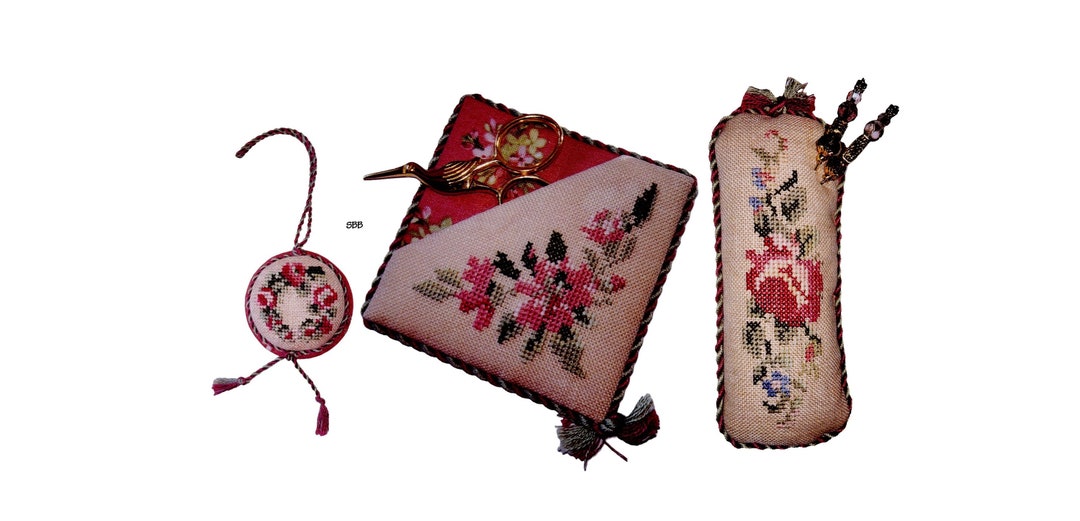 JBW Designs - Eliza’s Sewing Smalls - Antique Sampler Adaptation Design by Judy Whitman - Etsy