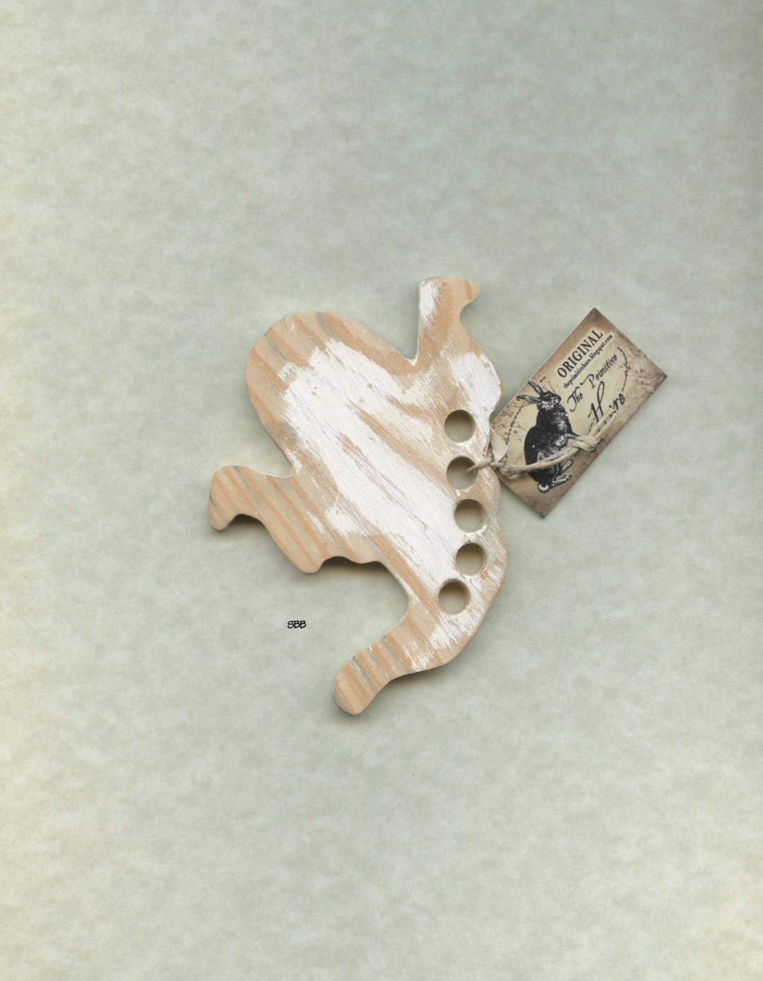 The Primitive Hare - Shabby Ghost Thread Keep - Hand Made by Isabella ...