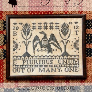 Heartstring Samplery - E Pluribus Unum - Original Design by Beth Twist ...
