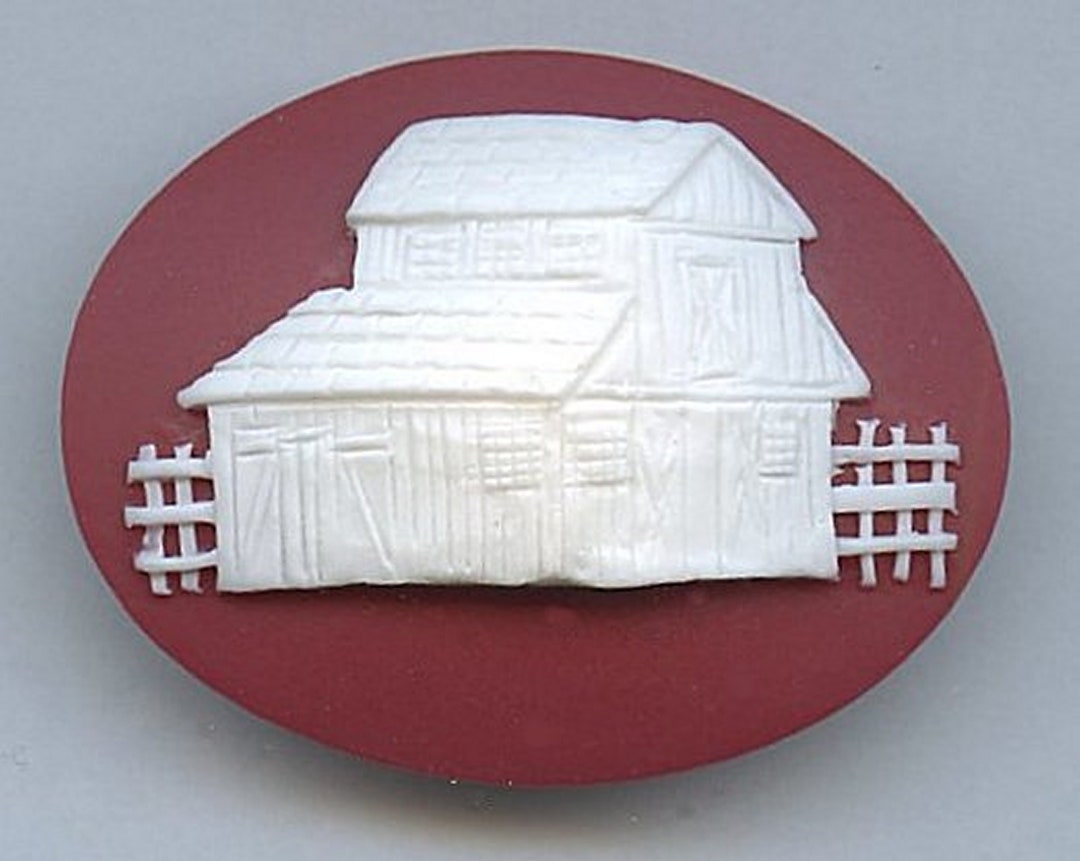 Kelmscott Designs 1" X 1.5" Red Barn Needle Minder - Etsy