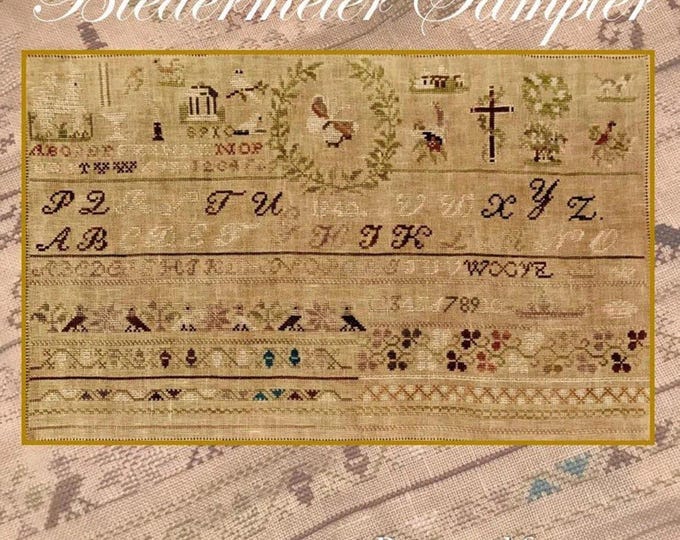 Needleworkpress - Be A Friend - Antique Sampler Adaptation Design by ...