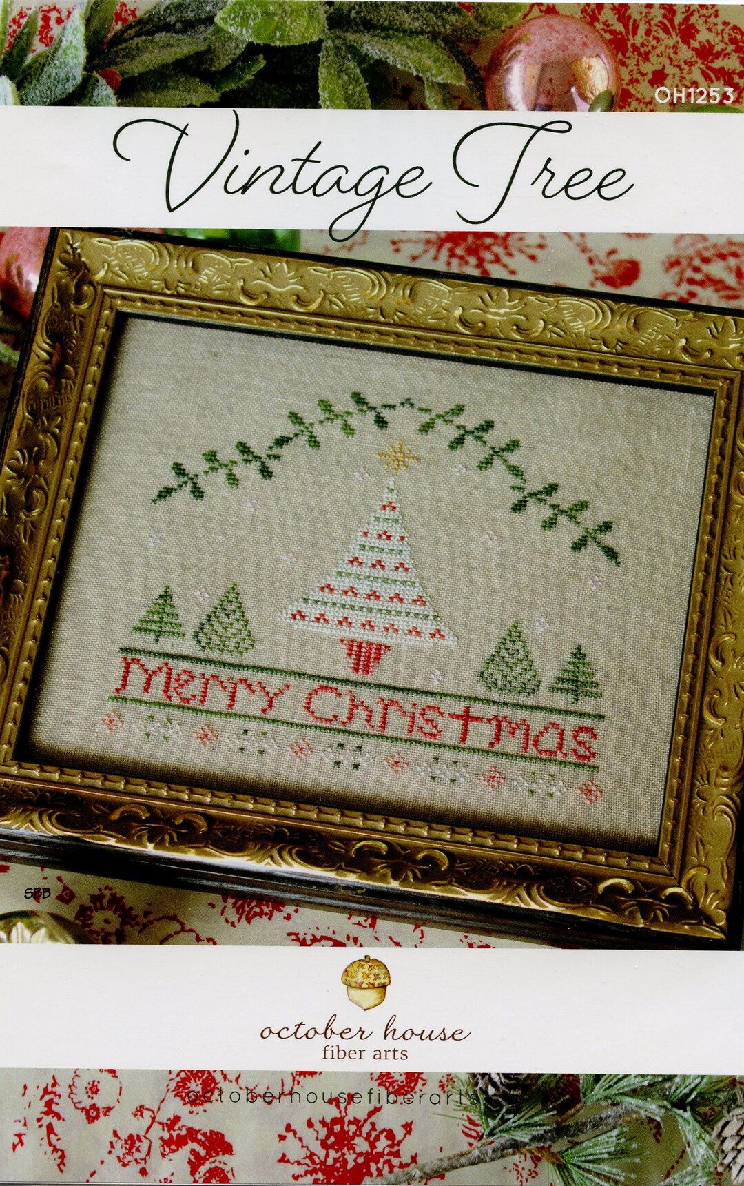 October House Fiber Arts - Vintage Tree - Original Design by Robin ...