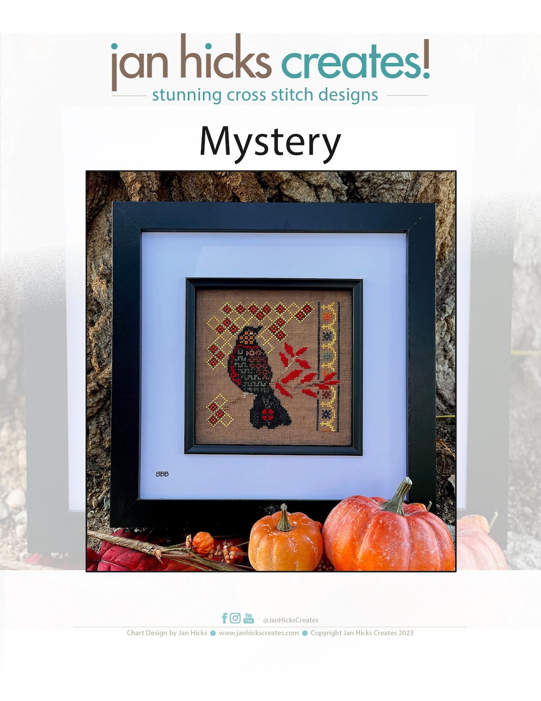 Jan Hicks Creates! - Birds of Color Series #2 - Mystery - Original ...